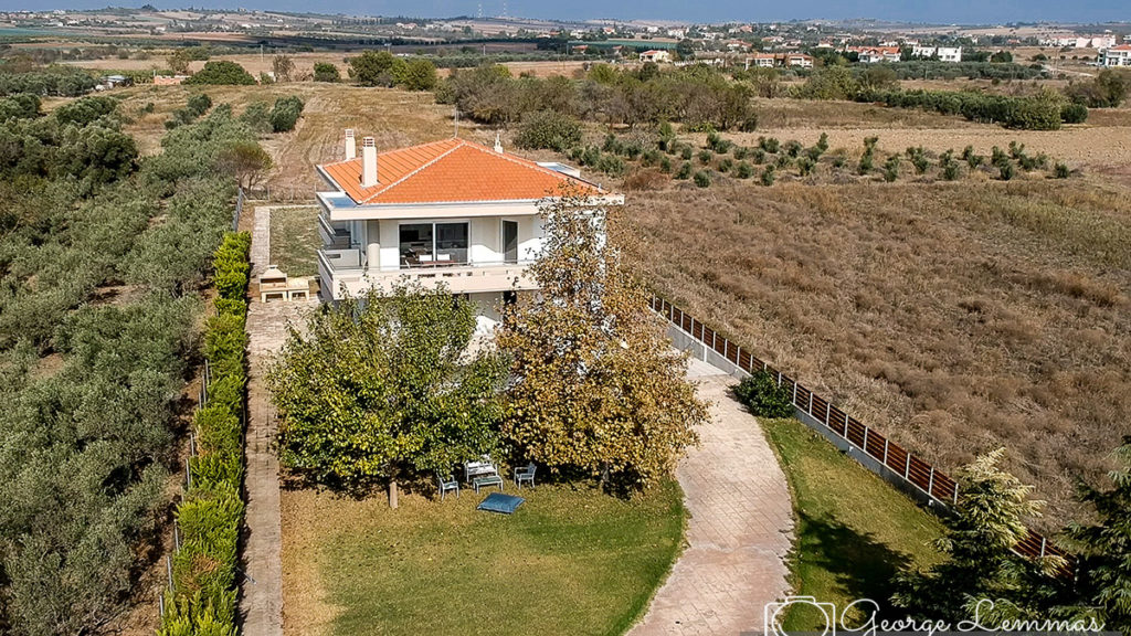 Φωτογραφηση Εξοχικης κατοικια στην Θεσσαλονικη Χαλκιδικη Επανωμης.